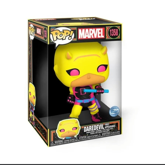 Funko | Toys | Funko Pop Marvel Daredevil Action Figure Yellow And Pink ...